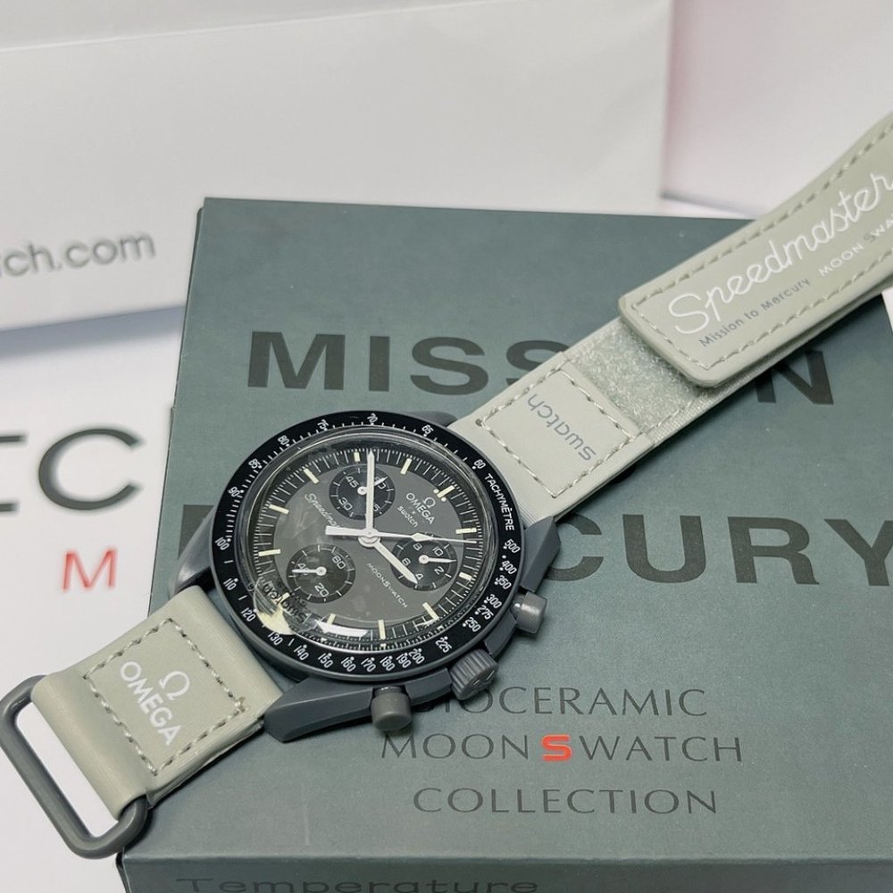 Omega Swatch Mercury Mission Watch - Gem